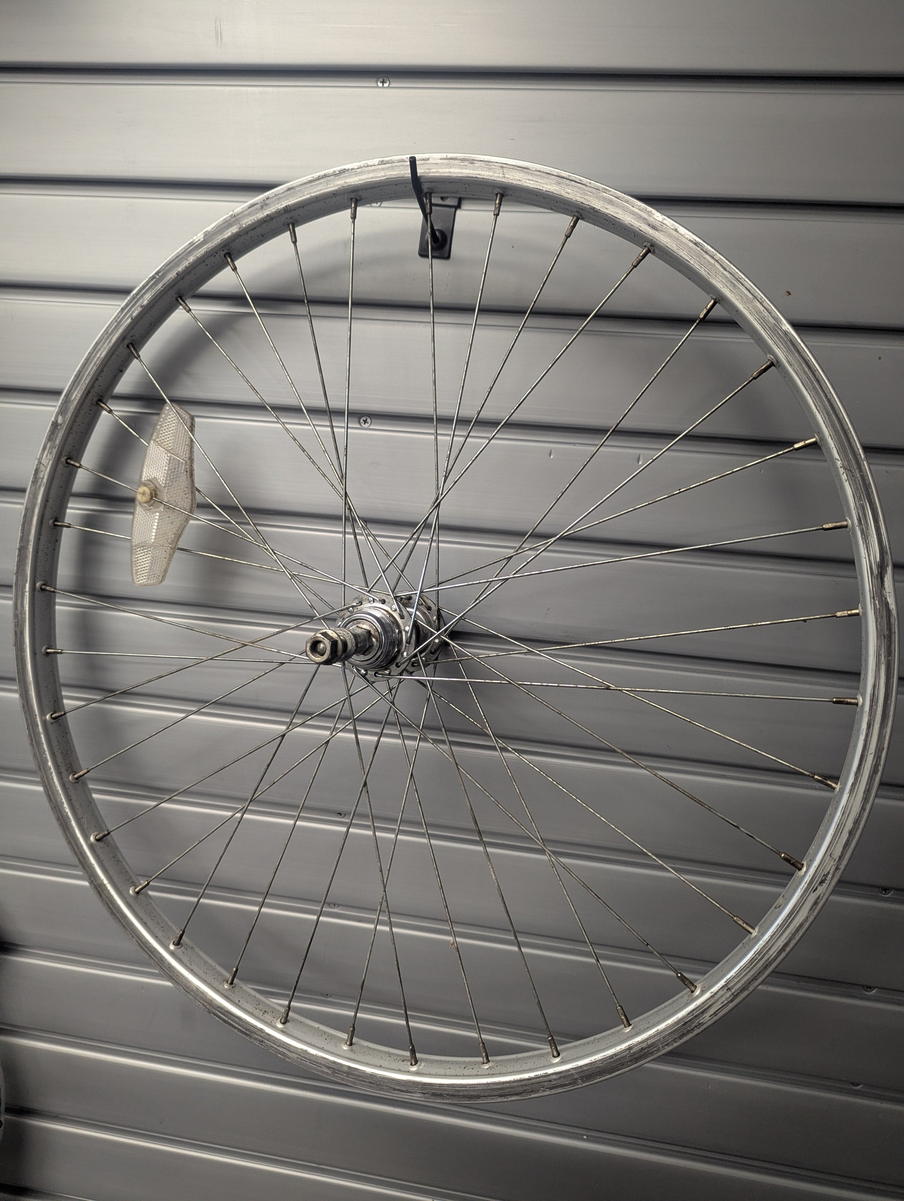 REAR WHEEL - 26 x 1.5 - Araya rim - Generic hub - Freewheel - Bolt On ...